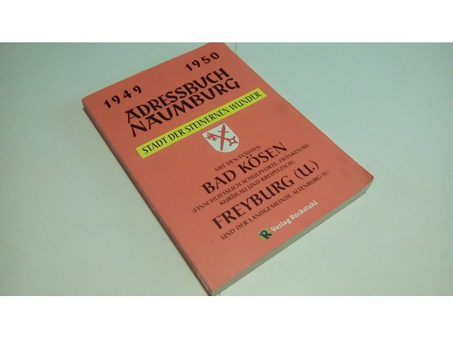 ADRESSBUCH NAUMBURG  1949  1950