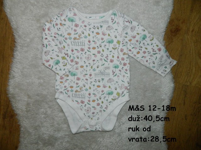 M&;S bodi 12-18 M