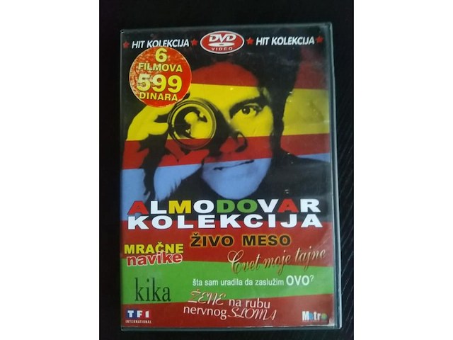 ALMODOVAR kolekcija dvd x 3