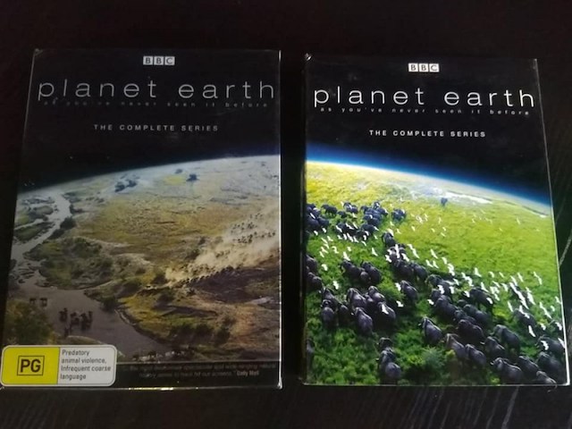 Planeta zemlja PLANET EARTH BBC box dvd x 5