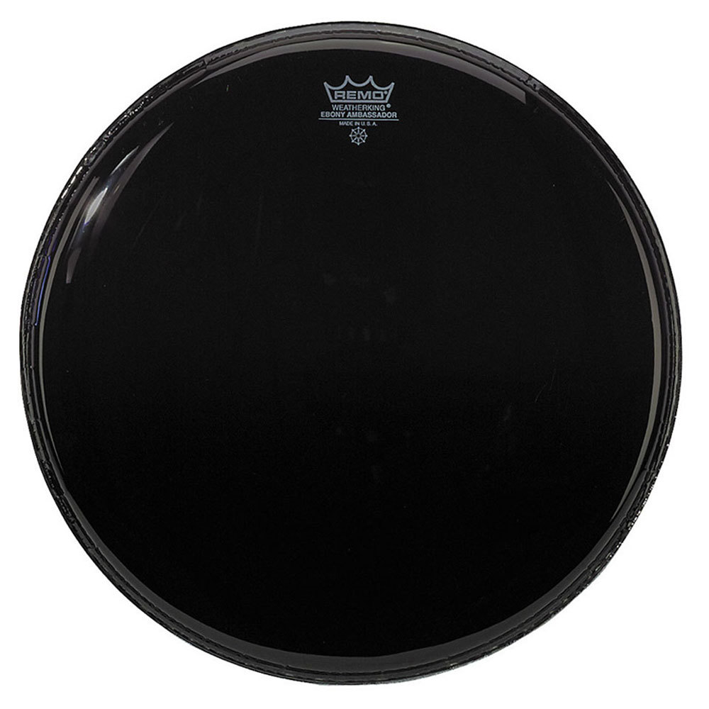 Remo 18" ES 1018 00 Ambassador Ebony plastika za Bas bubanj