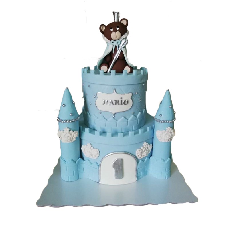 Rodjendanska torta plavi zamak