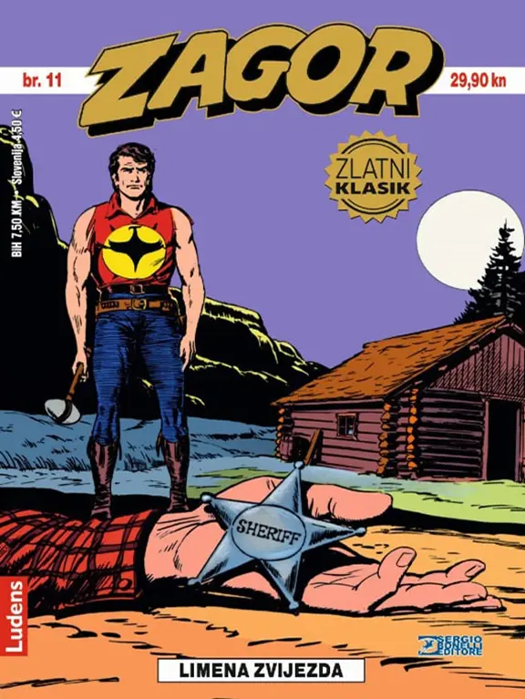 Ludens Zagor Zlatni klasik 11: Limena zvijezda