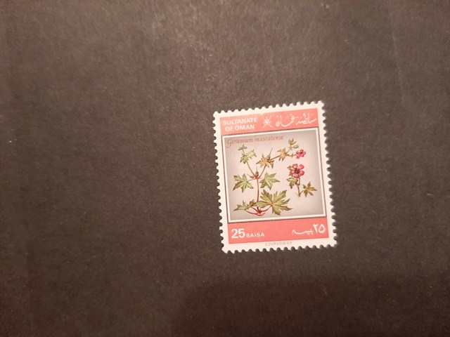 Marke 1208 Oman flora zig