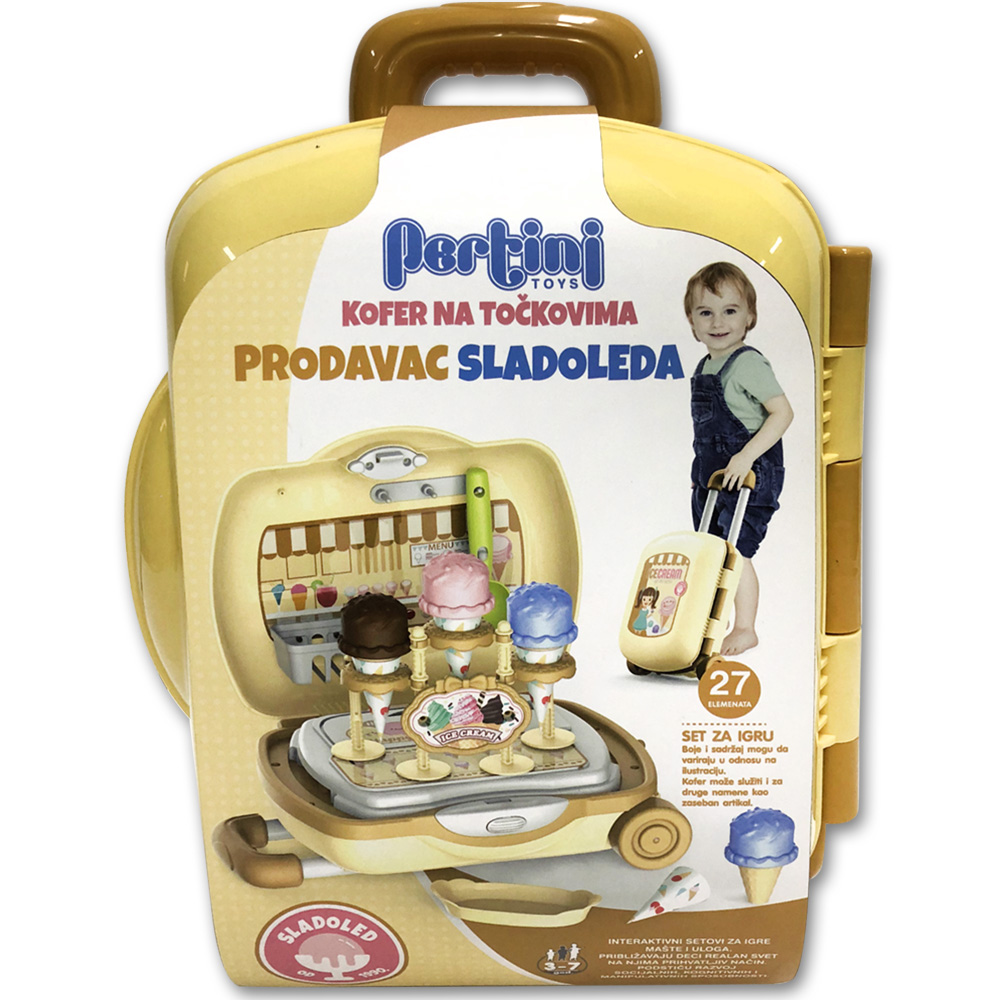 Kofer set Prodavac sladoleda