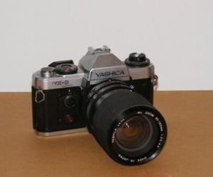 Yashica fx-d quarz + yashica lens 35-105