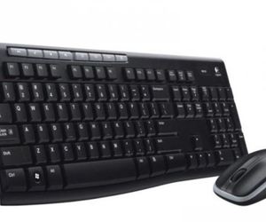 Logitech mk270 wireless desktop us tastatura + mis