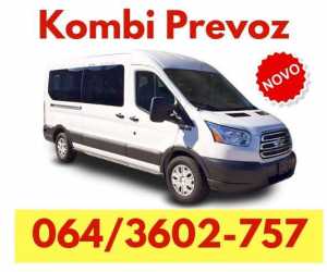 Kombi Prevoz Nova Pazova - 065 360 27 57 - Selidbe