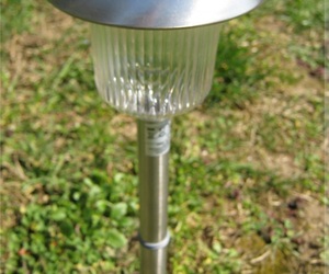 Solarna led lampa inox 3 bojec