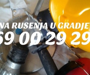 Razna rusenja u gradjevini