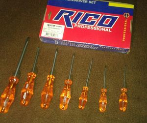 Rico profesional set srafcigera 7pc