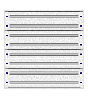 N/Z inst.ormar 5A-24, 8-redni, 456 ŠM, 1195x1230x250mm
8 Broj redova, 456 Modularnih širina, inklusive Tür, Aufputzrahmen, Installationseinsatz, Rückwand