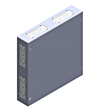 Ranžirni orman IP30 V=600 Š=600 D=120mm lim
svaka prirubnica sa kablovskom uvodnicom: 14x13mm, 8x17mm i 2x30mm