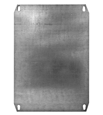 Montažna ploča metalna 300x250
268x231x2mm (VxŠxD), pocinčani čelični lim debljine 2mm, za ormare 300x250mm (VxŠ)