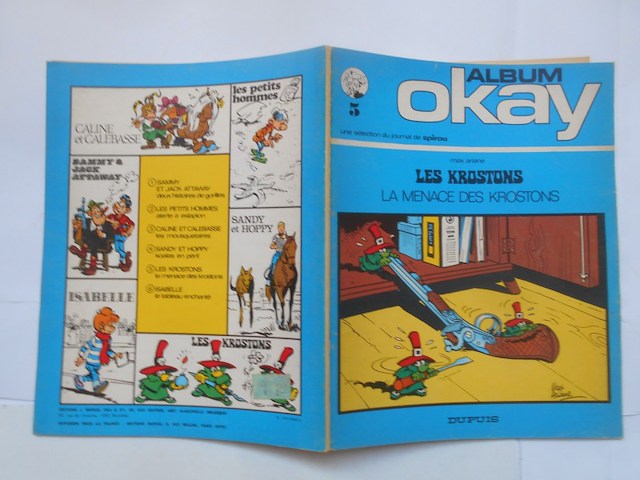 Okay album No.5  Les Krostons, Max Ariane