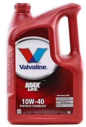 Valvoline10W40 MAX LIFE DIESEL 5/1 | Dostupno u prodavnici