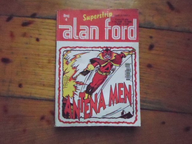 SUPERSTRIP ALAN FORD 4 ANTENA MEN