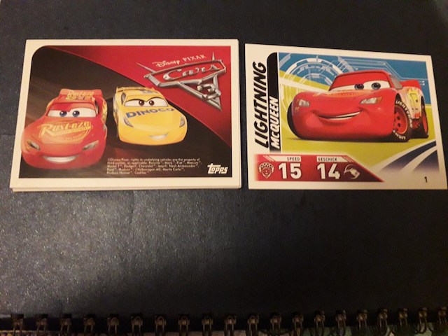 Kartice Cars 3 (Panini)