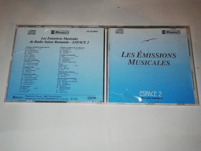 Les Emissions Musicales de RSR-ESPACE 2
