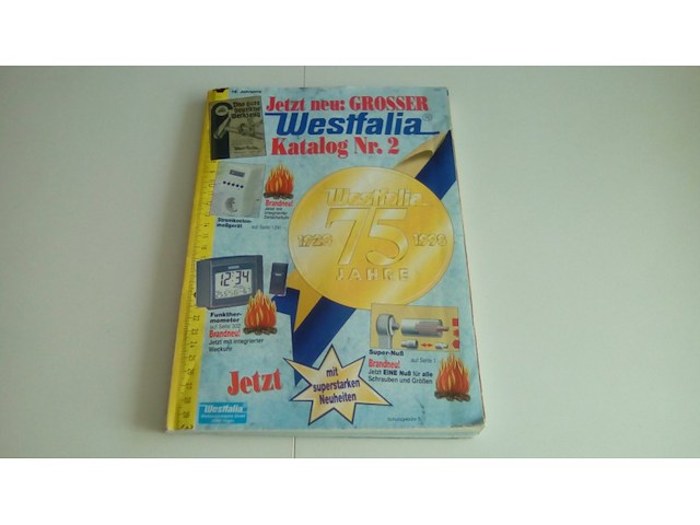 GROSSER Westfalia Katalog No.2 75.jahre  1998.