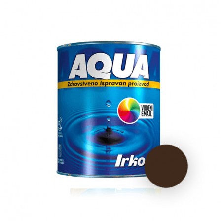 Emajl Akrilni Aqua tamno braon - Irkom 700ml