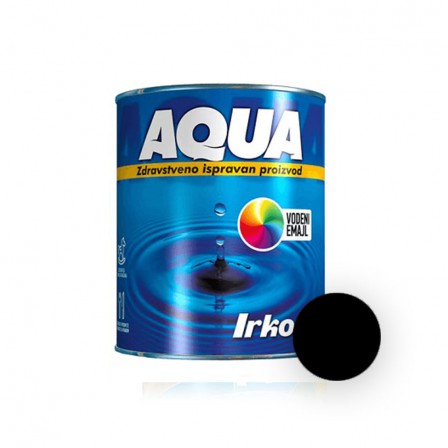 Emajl Akrilni Aqua crni - Irkom 700ml