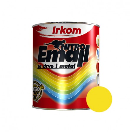 Emajl Nitro žuti - Irkom 0.75l