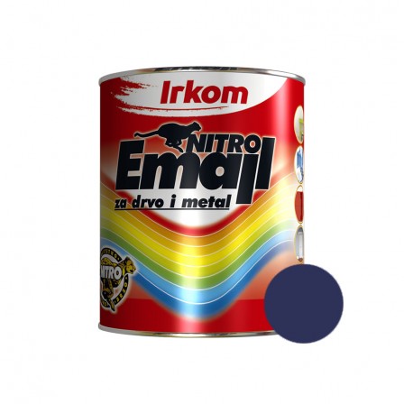 Emajl Nitro tamno plava - Irkom 0.75l