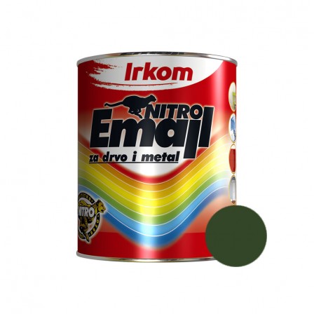 Emajl Nitro tamno zelena - Irkom 0.75l