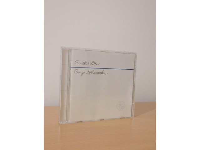 Scritti Politti ‎– Songs To Remember