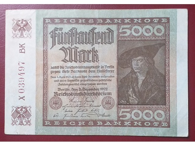 5000 MARAKA 1922