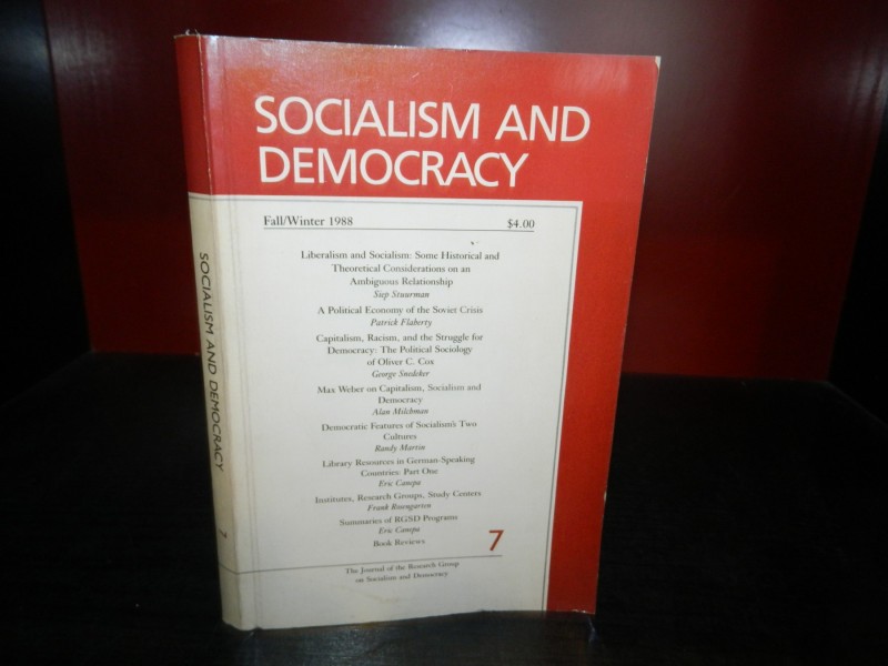 Socialism and democracy