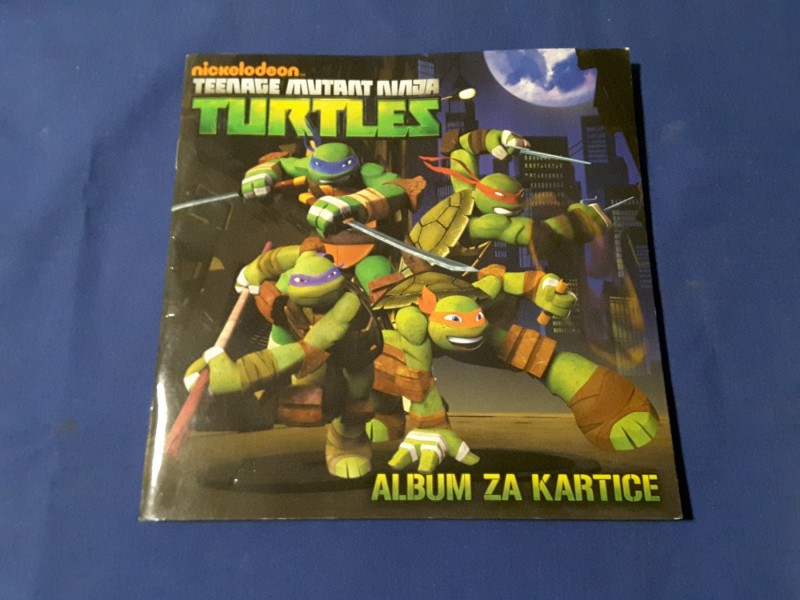 Nindža kornjače Album za 3D kartice Nickelodeon