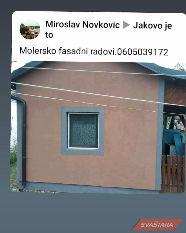 Fasadno molerski radovi