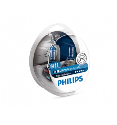 AUTO SIJALICE PHILIPS H11 12V 55W PGJ19-2 - DIAMOND VISION (12362DVS2)