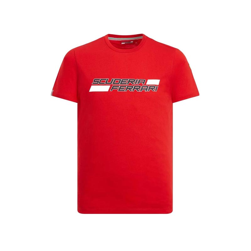 Ferrari muška majica polo SCUDERIA obična crvena