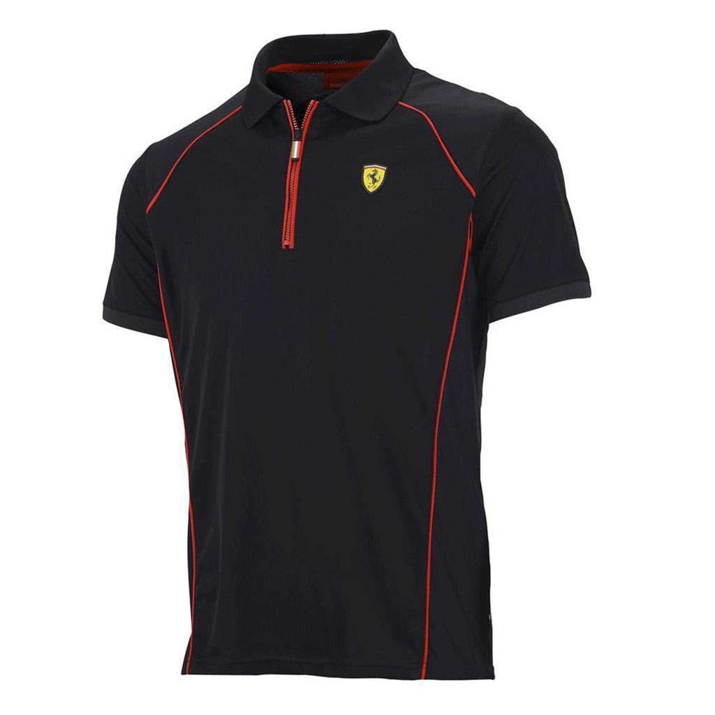 Ferrari muška polo majica sa rajsfešlusom