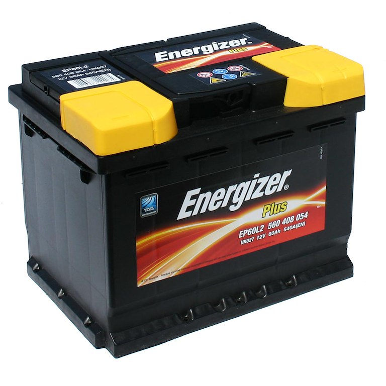 ENERGIZER akumulator 60A D+PLUS