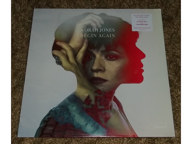 Norah Jones ‎– Begin Again (LP), U CELOFANU, NOVO !!!!!