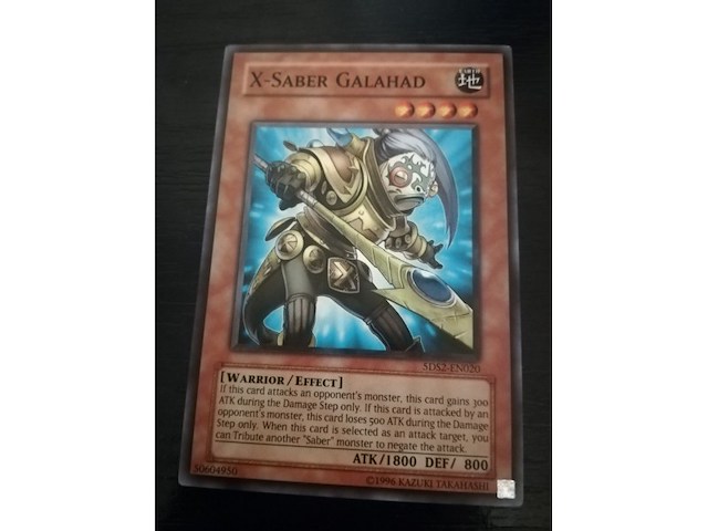 Yu-GI-OH!- X-Saber Galahad