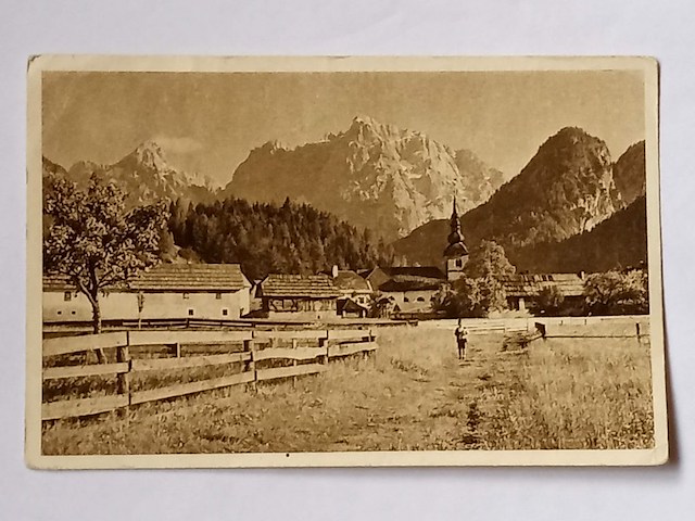 Kranjska Gora - Planine - Slovenija - Putovala 1950.g -