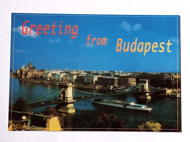 Budimpešta - Brod - Mađarska - Čista -