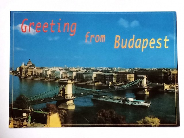 Budimpešta - Brod - Mađarska - Čista -