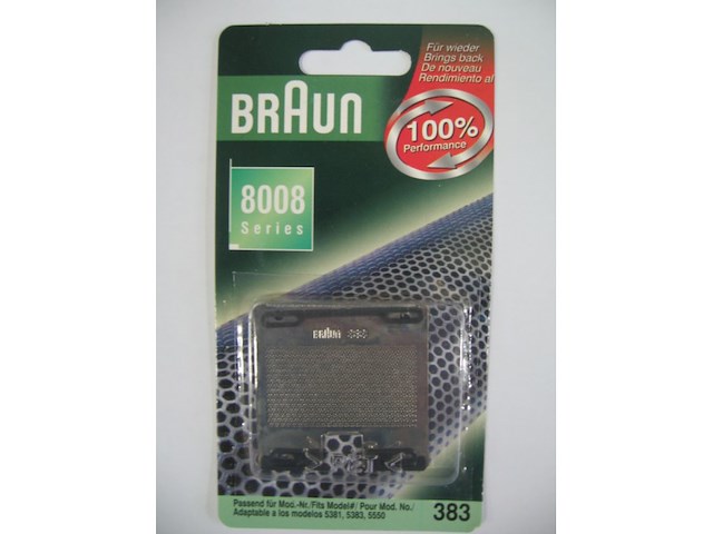Mrezica za aparat za brijanje 383 Braun