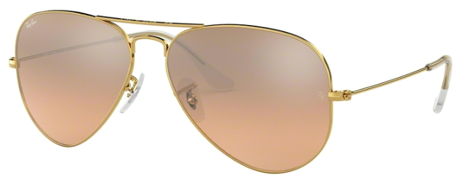 RAY-BAN Sunčane naočare 0RB3025 001/3E 58 Aviator