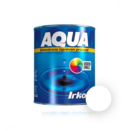 Emajl Akrilni Aqua beli - Irkom 700ml