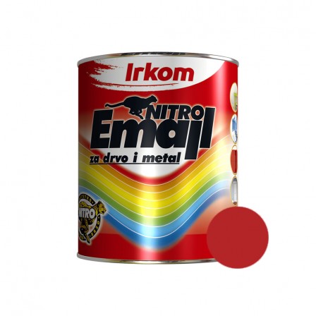 Emajl Nitro crvena - Irkom 0.75l