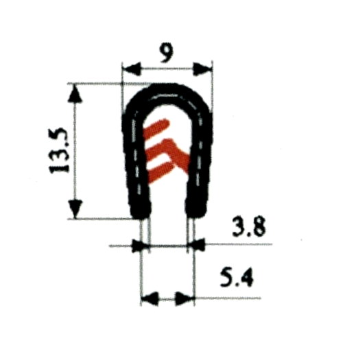 Gumeni profil, keder – 127-308