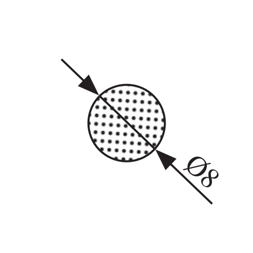 Gajtan sunđerasti – fi8, Ø8