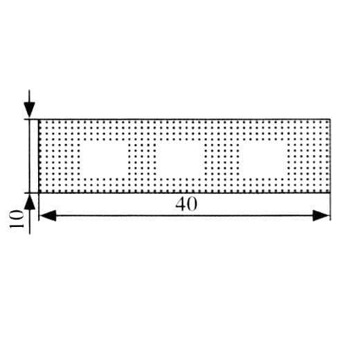 Gumeni profil sunđerasti 40×10 – 128-410